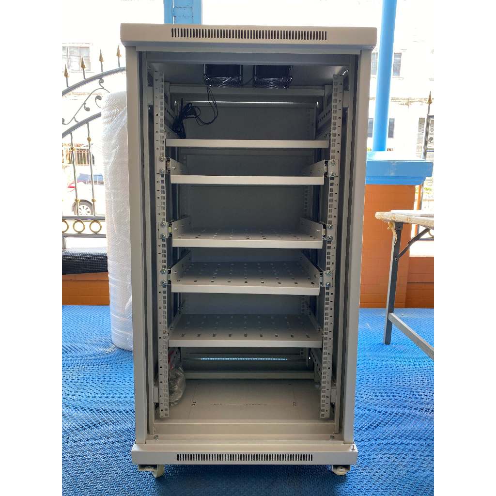 ชั้นวางอุปกรณ์ในตู้ RACK แบบเลื่่อนได้ (Slide Shelf) สำหรับตู้ Rack 19 ...