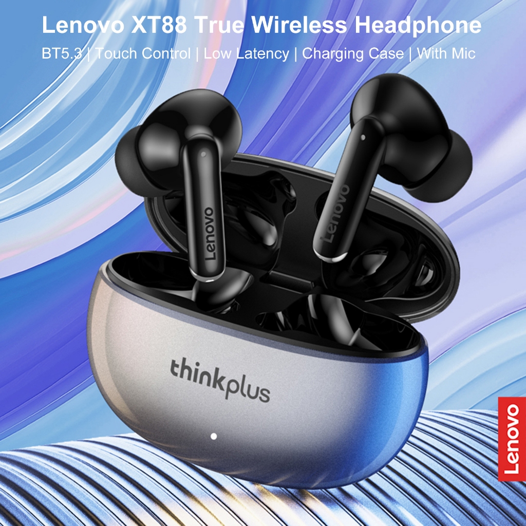 หูฟัง Lenovo Thinkplus xt88 หูฟังบูลทูธ Bluetooth 5.3 หูฟังไร้สาย HIFI Wireless Earphones หูฟัง ...