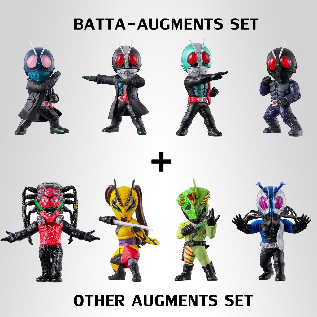 เหมา Bandai Converge Motion Shin Kamen Rider BATTA-AUGMENTS+OTHER ...