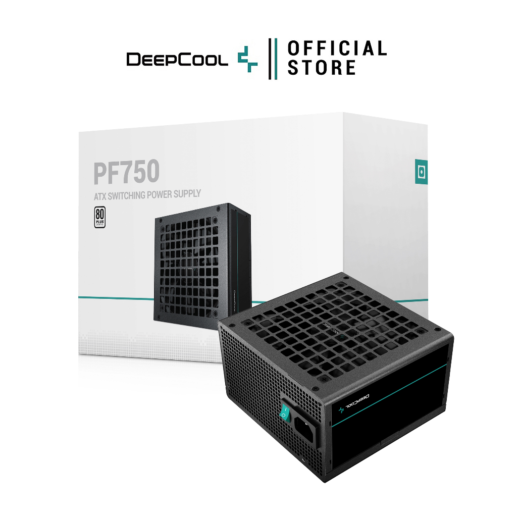 DEEPCOOL - POWER SUPPLY 750W PF750 (80+) รับประกันสินค้า 3 ปี | Shopee ...