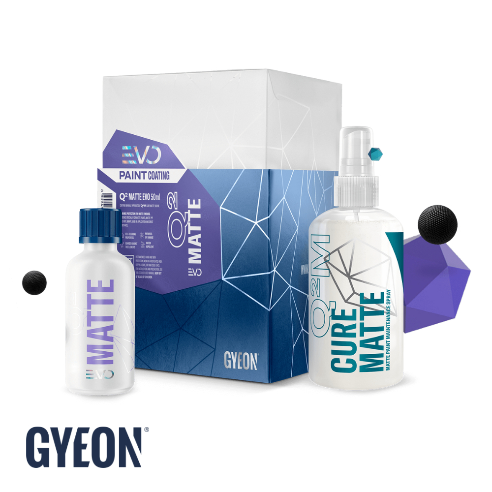 GYEON Q² MATTE EVO 50 ML. น้ำยาเคลือบแก้ว น้ำยาเคลือบเซรามิก สำหรับสี ...