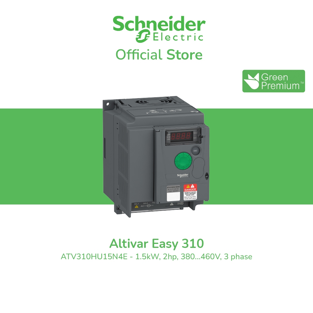 Schneider Electric Easy รุ่น Altivar 310,variable speed drive 1.5kW ...