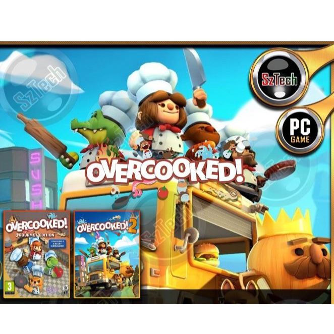 Overcooked Gourmet Edition | Overcooked 2 [PC GAME] 🔥 2in1🔥[ DIGITAL ...