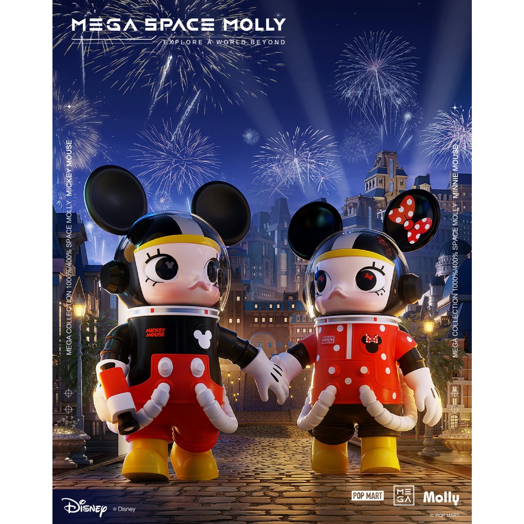 MEGA SPACE MOLLY 400% MICKEY MOUSE & MINNIE MOUSE คู่ (TC) สินค้าใหม่ ...