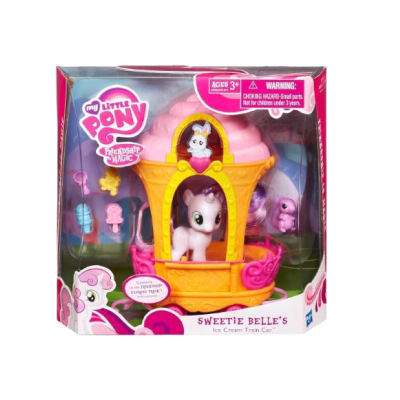 My Little Pony Sweetie Belle's Ice Cream Train Car | Shopee Thailand