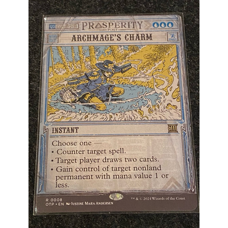 [MTG][OTJ] Outlaws of Thunder Junction Breaking News: Archmage's Charm ...