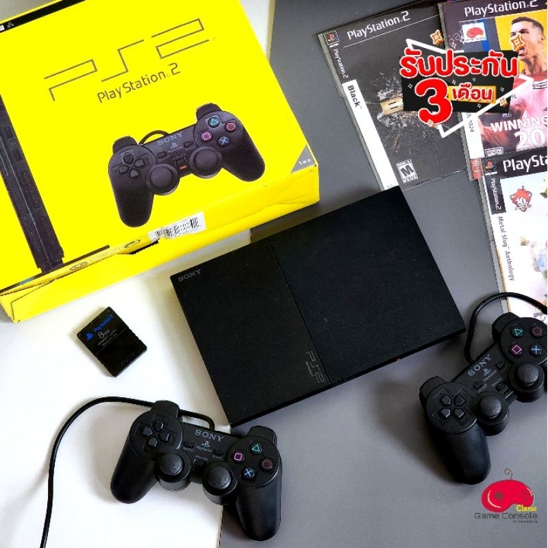 SET PS2 Slim รุ่น 90000 กล่องครบ (refurbished)ติดชิฟเล่นแผ่นแท้ได้ทุก ...