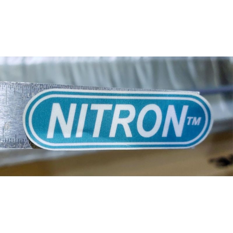 sticker 3m NITRON 9×3cm | Shopee Thailand