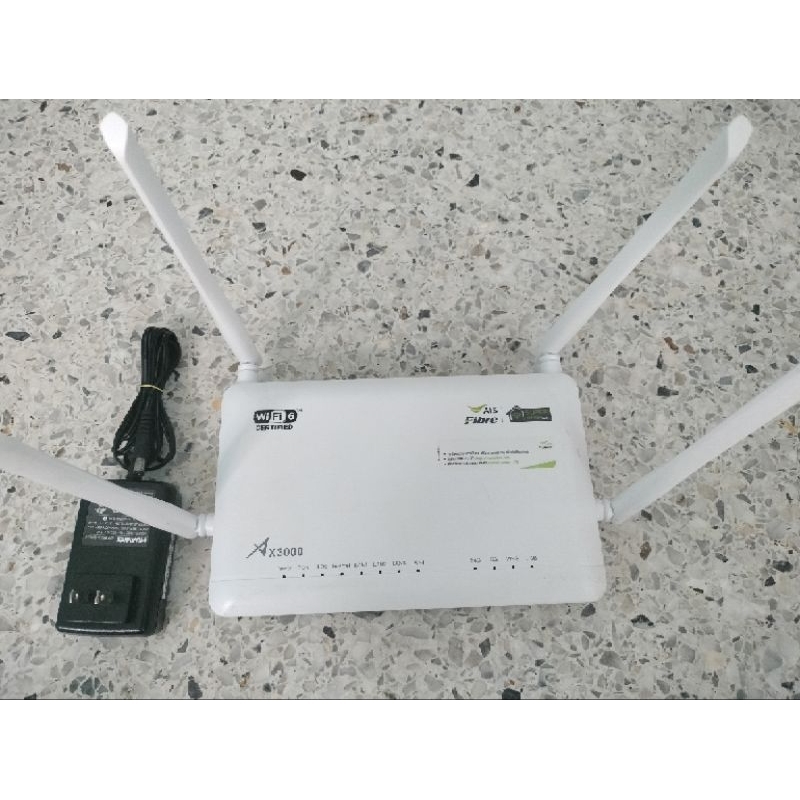 Wifi6 Ax3000 Ais Fiber ZXHN F6107A ใช้ต่อสายแลนเพื่อเป็น AP ได้เน็ตเต็ม ...