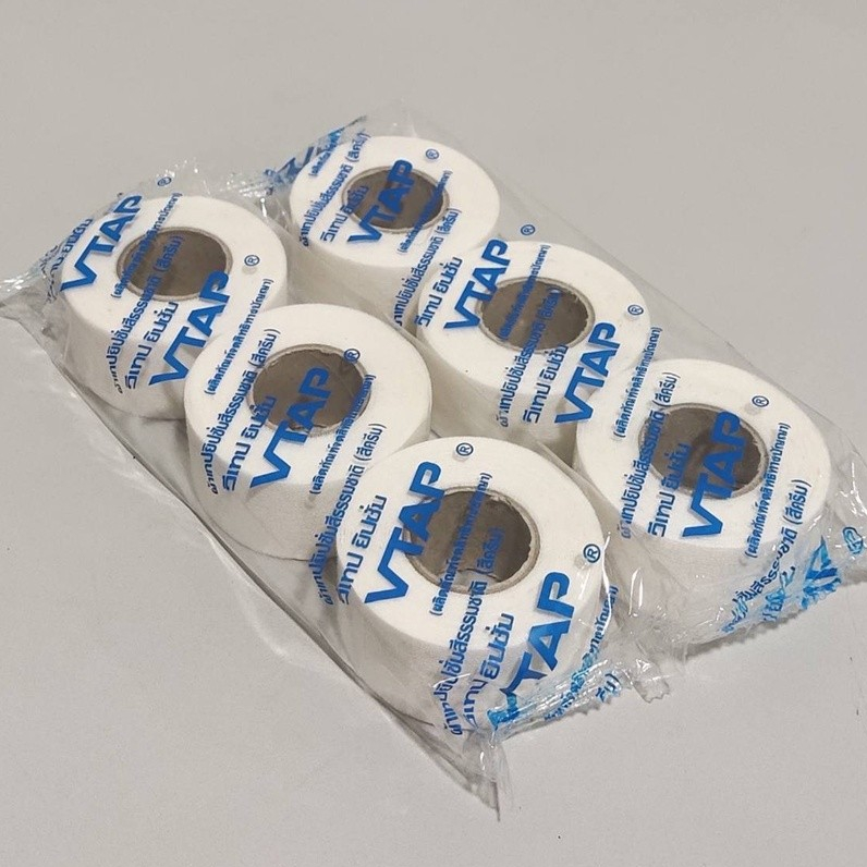 ผ้าเทปฉาบฝ้า ยิปซั่ม สีธรรมชาติ สีครีม VTAP (3ม้วน/แพค) | Shopee Thailand