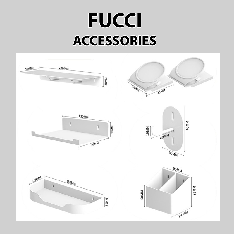 [𝗙𝗨𝗖𝗖𝗜]📚 อุปกรณ์เสริม สำหรับแผ่นบอร์ดเจาะรู Accessories Pegboard ...