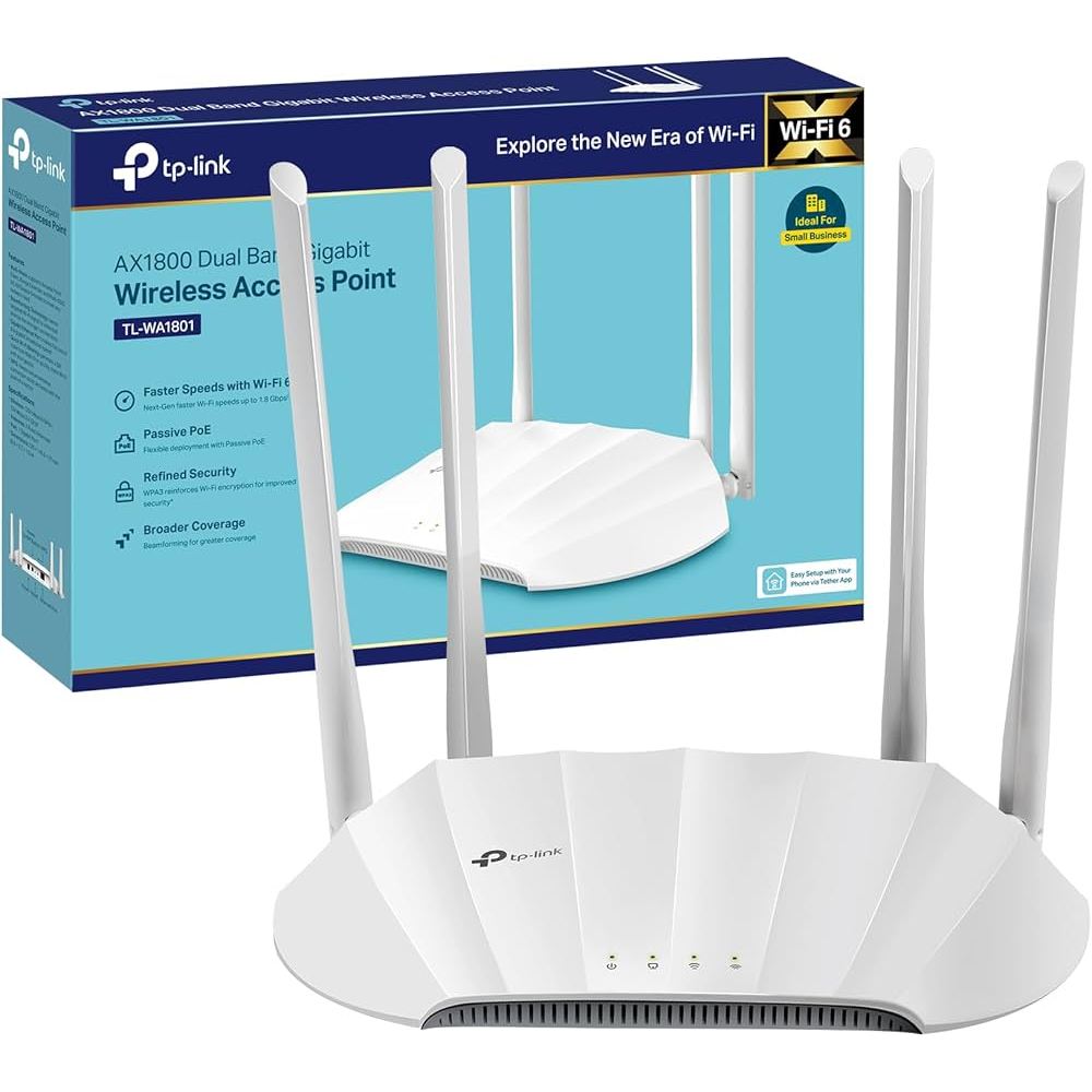 TP-LINK TL-WA1801 AX1800 Gigabit Wi-Fi 6 Access Point (รองรับ Multiple Modes) | Shopee Thailand