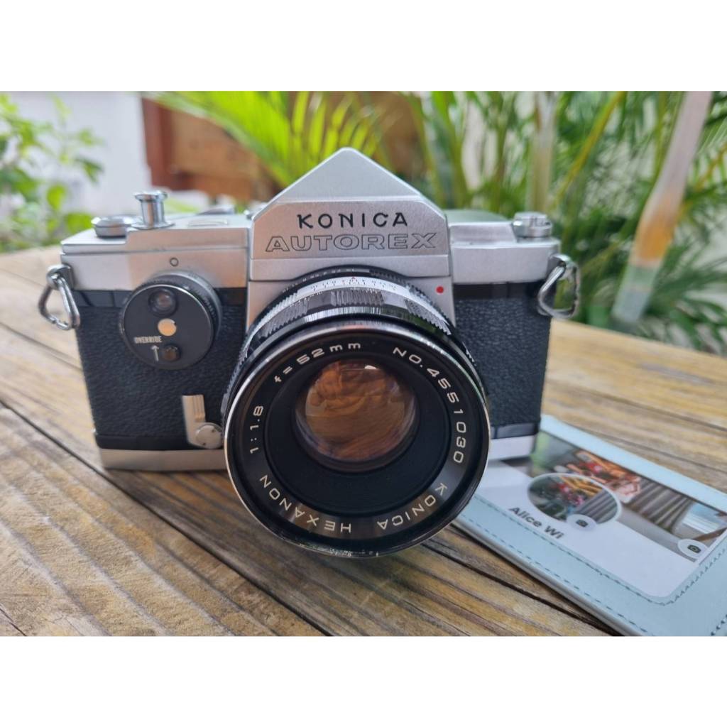 กล้องฟิล์มฮาฟเฟรม ฟูลเฟรม Konica Autorex พร้อมเลนส์ | Shopee Thailand