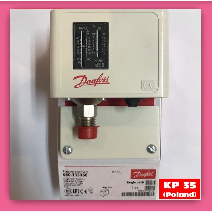 KP35 *Poland* 060-113366 Pressure Switch Danfoss | Shopee Thailand