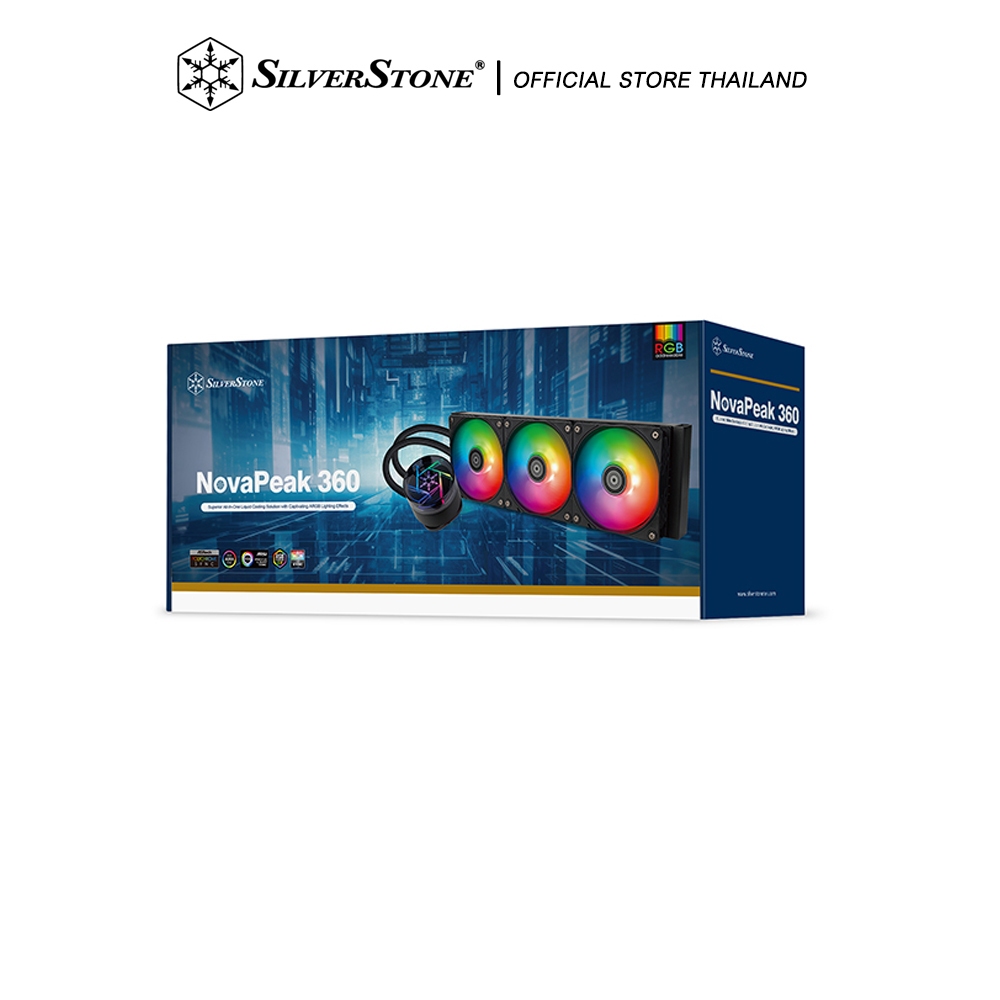 SILVERSTONE NOVAPEAK 360 ARGB : SST-NP360-ARGB | Shopee Thailand