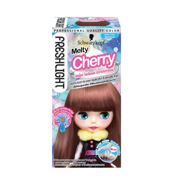 SCHWARZKOPF Fresh Light Foam Color Melty Cherry | Shopee Thailand