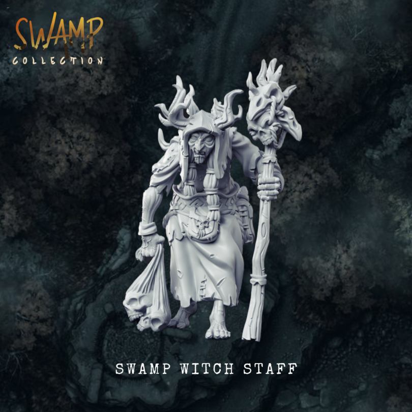 DND Monster I Swamp collection - Base 1- 2 นิ้ว (งานเรซิ่นสีเทา ยังไม่ ...
