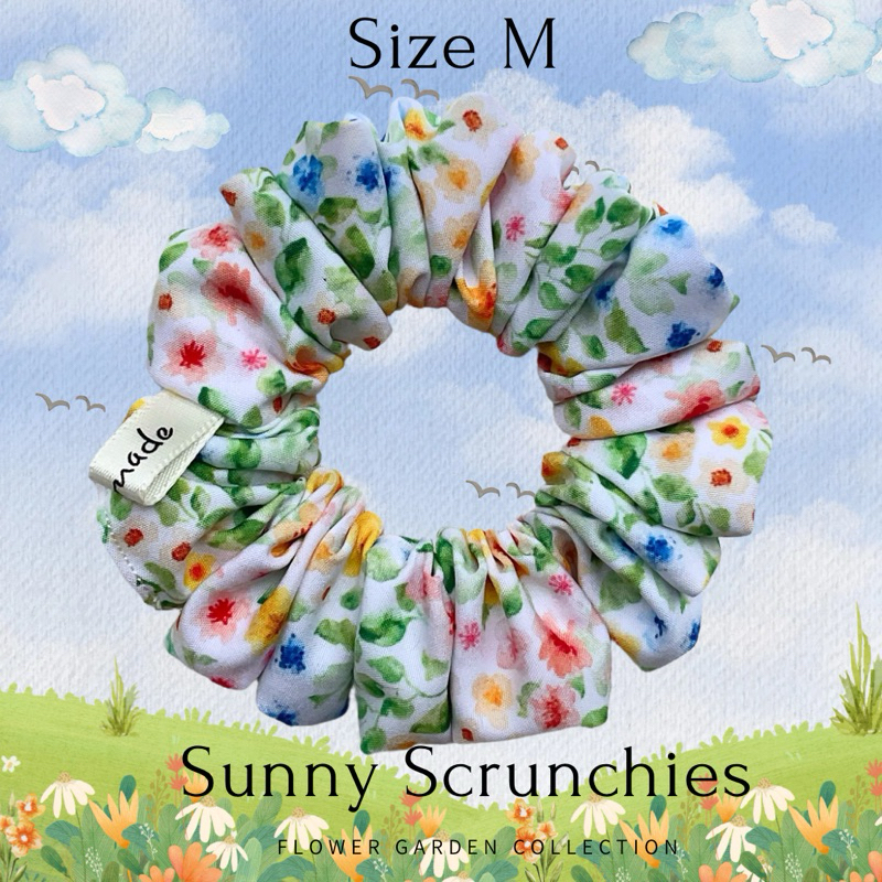 ยางรัดผม Sunny Scrunchies Collection Flower Garden | Shopee Thailand