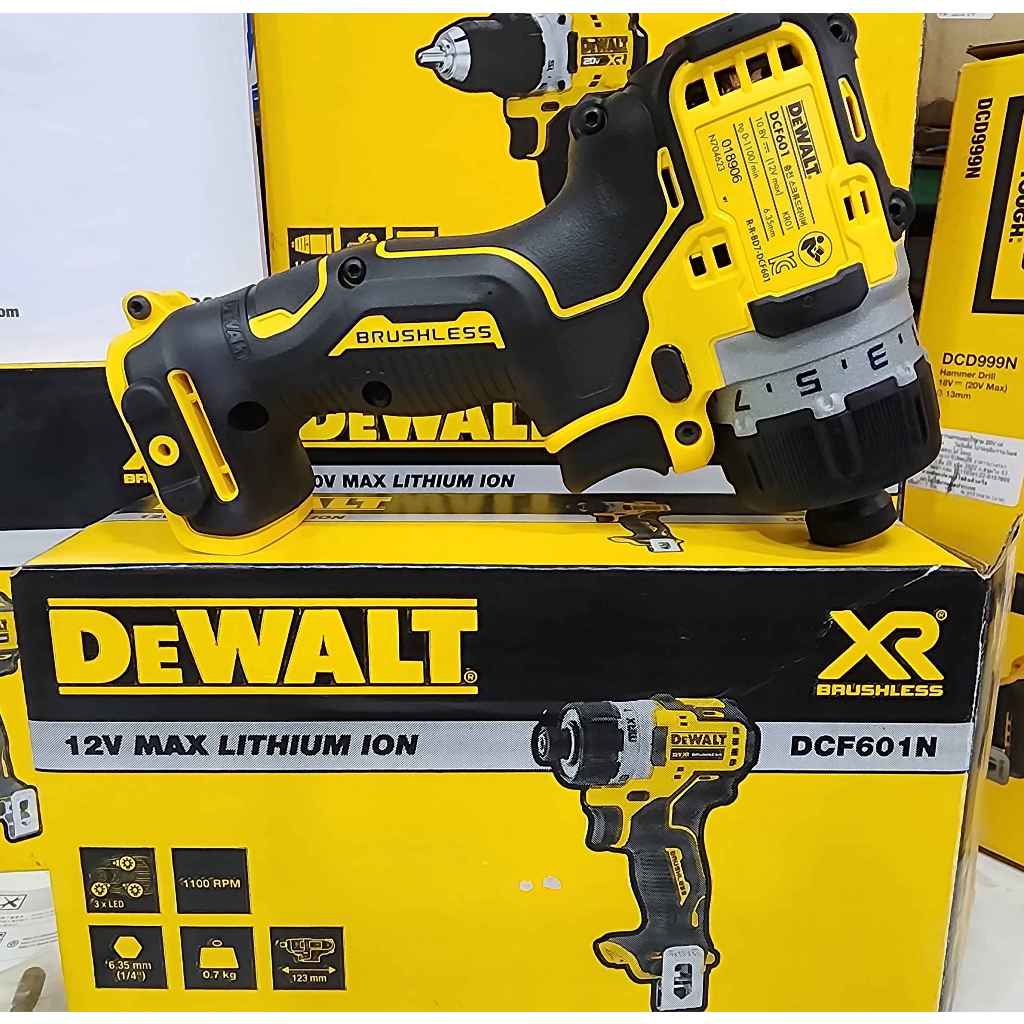 DeWalt DCF601 ไขควงไฟฟ้าไร้สาย 12V แรง ทนทาน น้ำหนักเบา! | Shopee Thailand