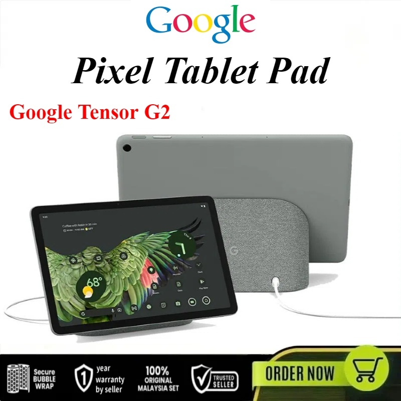 Google Tablet Pad With Charging Speaker Dock Tensor G2 Octa-core 8GB ...