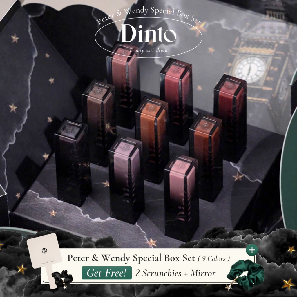 Dinto : Peter Pan Special Box Set (แถมฟรี! กระจก + Scrunchie 2 ชิ้น) [Official Store] | Shopee ...