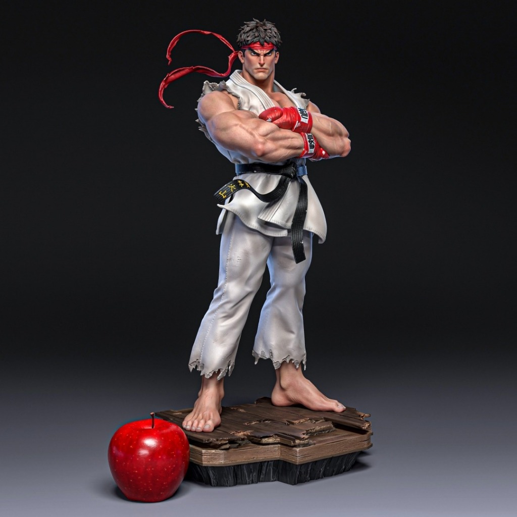 [โมเดลไม่ทำสี] Ryu [ Street Fighter] (printing model) | Shopee Thailand