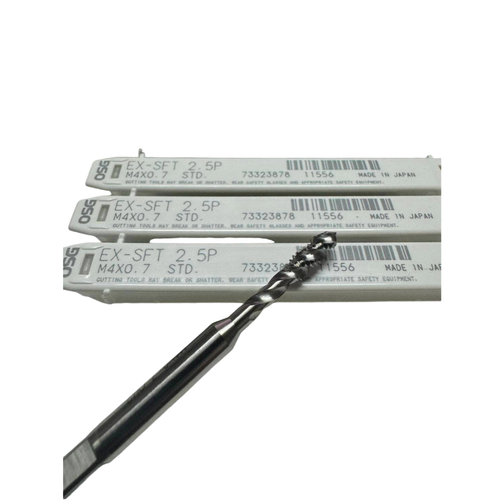OSG ดอกต๊าป เกลียวเลื้อย EX-SFT M4x0.7 STD (2.5P) ไฮสปีดสตีล HSSE General Purpose Tap | Shopee ...
