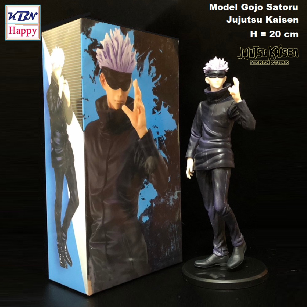 Model Gojo Satoru Form Jujutsu Kaisen โมเดล โกโจ ซาโตรุ ท่ายืนใช้ผ้าปิด ...