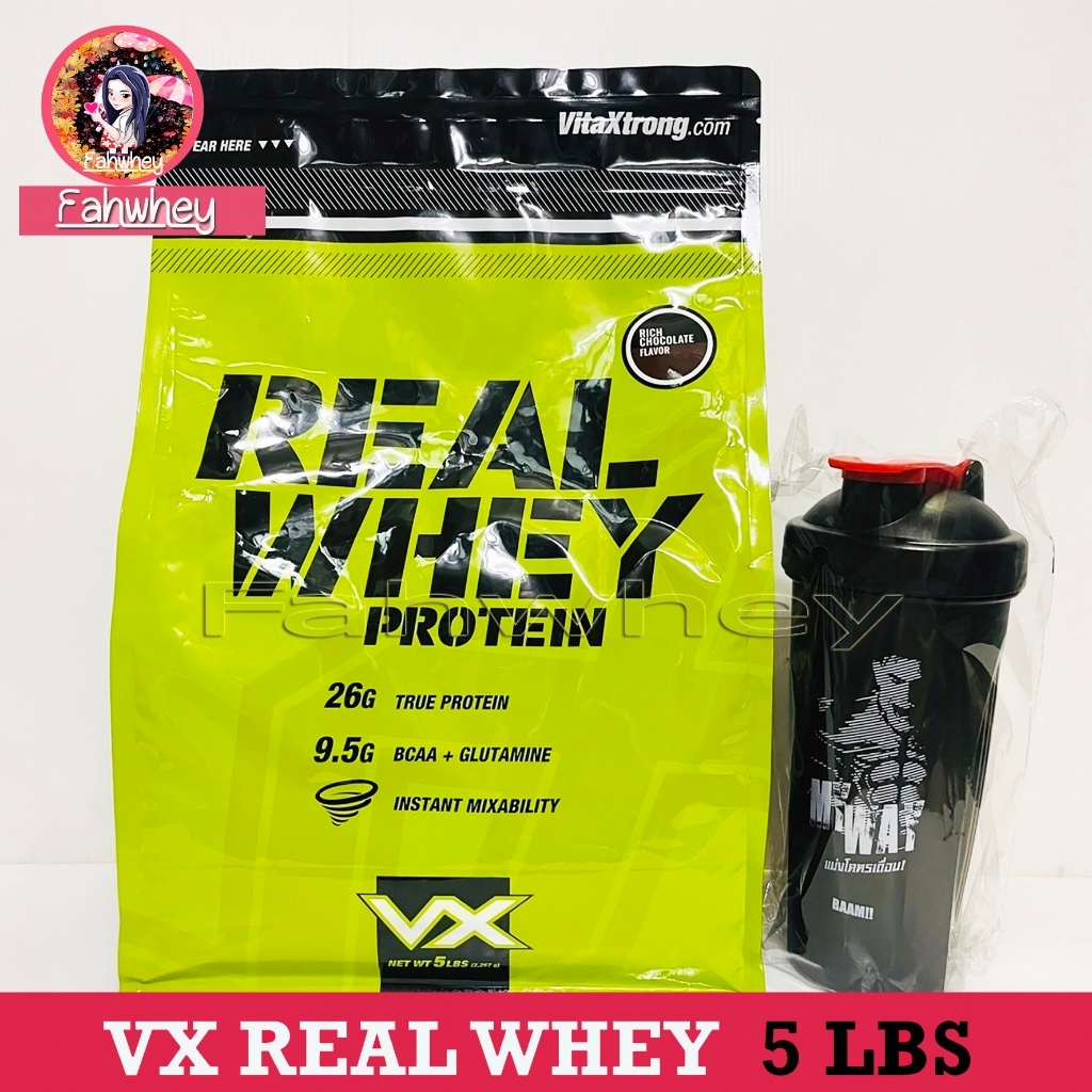 🌸 VX VitaXtrong Real Whey 5 LB 🌸 (exp.01/27) | Shopee Thailand
