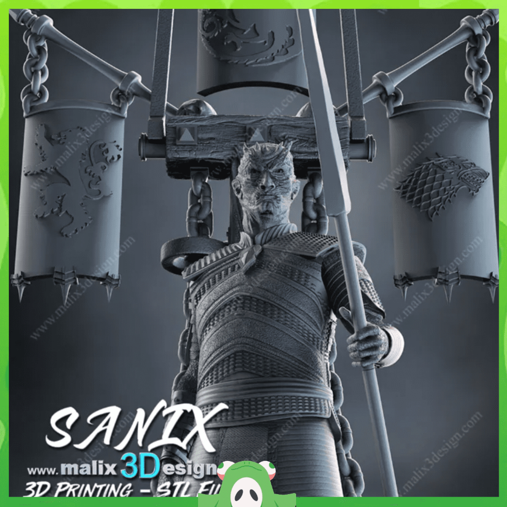[Sanix3D]SGOT - Night's King(Fan Art) โมเดลเรซิ่น3D print ทั้งตัว งานแฟนอาร์ต | Shopee Thailand