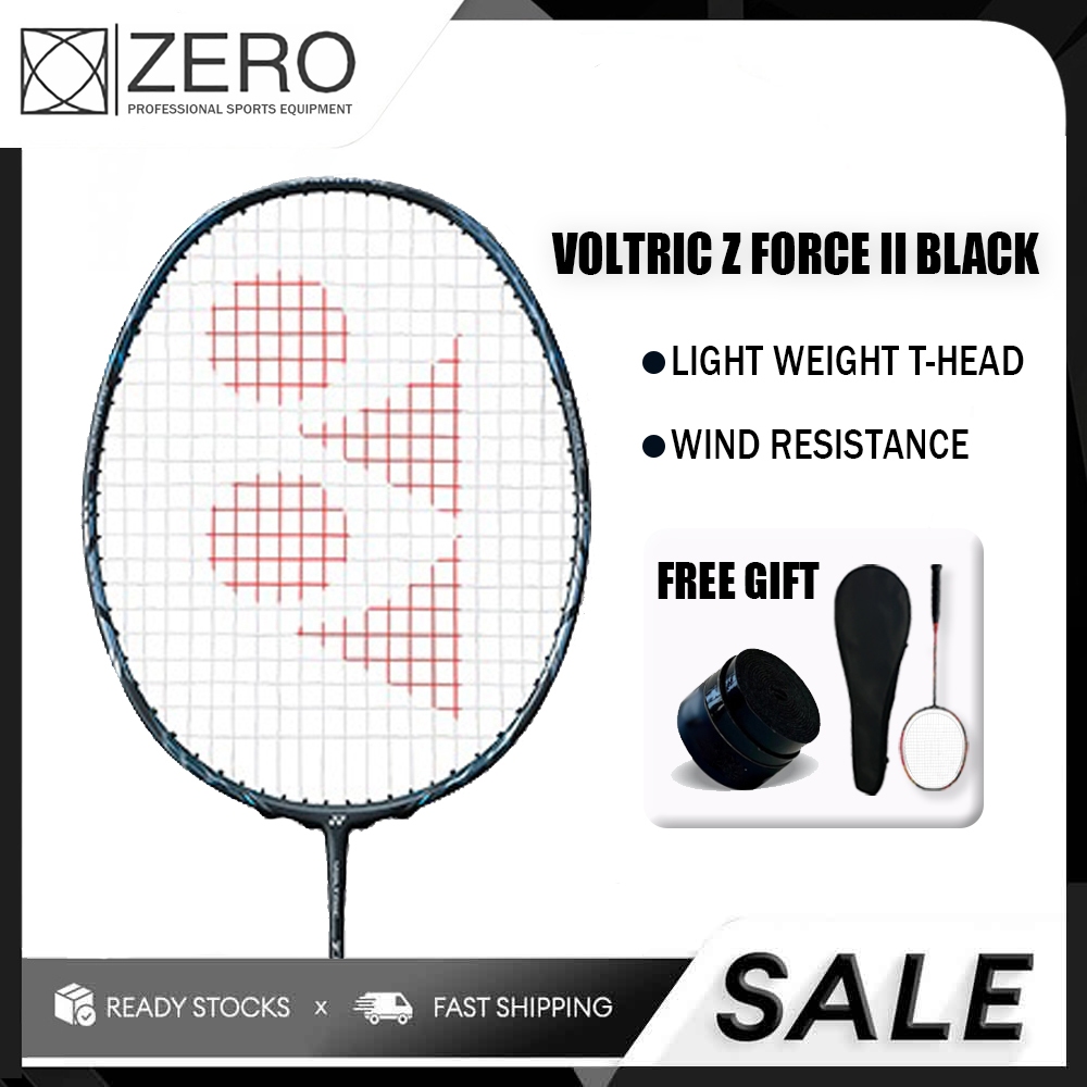 ZERO | VOLTRIC Z FORCE II สีดำ ไม้แบดมินตันคาร์บอนแท่งเดียว 4U 28 ปอนด์ ...