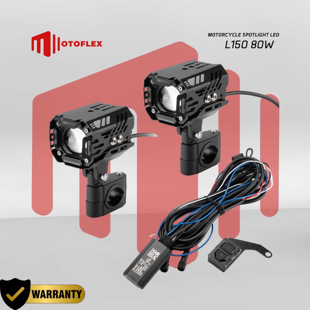 ไฟสปอร์ตไลท์ L150 80W LED FULL SET IP68 ไฟหน้ารถ ไฟตัดหมอก | Shopee ...