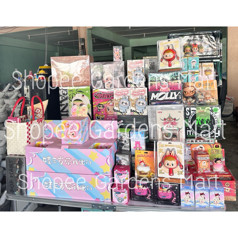 รวมสินค้า แอคชั่นฟิกเกอร์ แท้จาก popmart crybaby molly pucky hirono ...