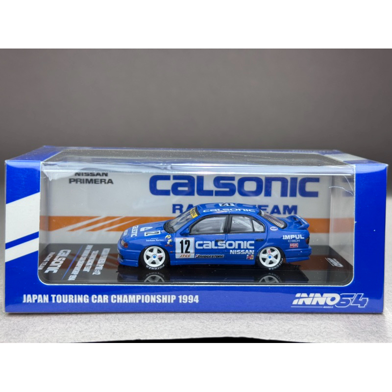 Nissan Primera P10 #12 Calsonic Racing Team Scale 1:64 ยี่ห้อ Inno64 ...