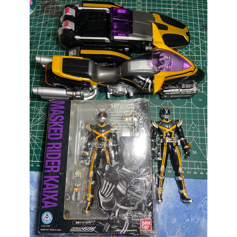 SHF Kamen Rider Kaixa & RHF Side Basshar มือสอง SHF2ตัว รายละเอียดตำหนิ ...