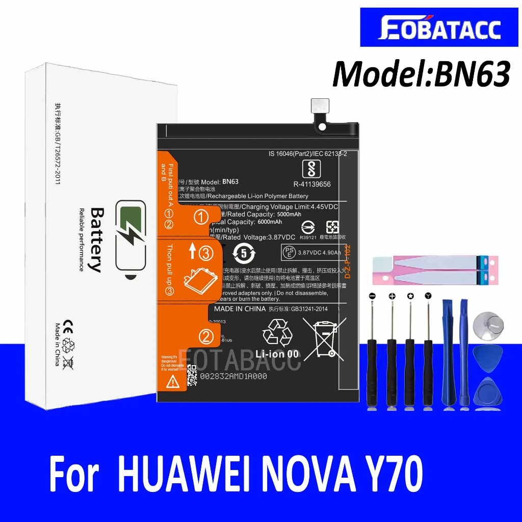 BN63 แบตเตอรี่แท้ สำหรับ Xiaomi redmi 10 /redmi 10 PRIME/redmi Note ...