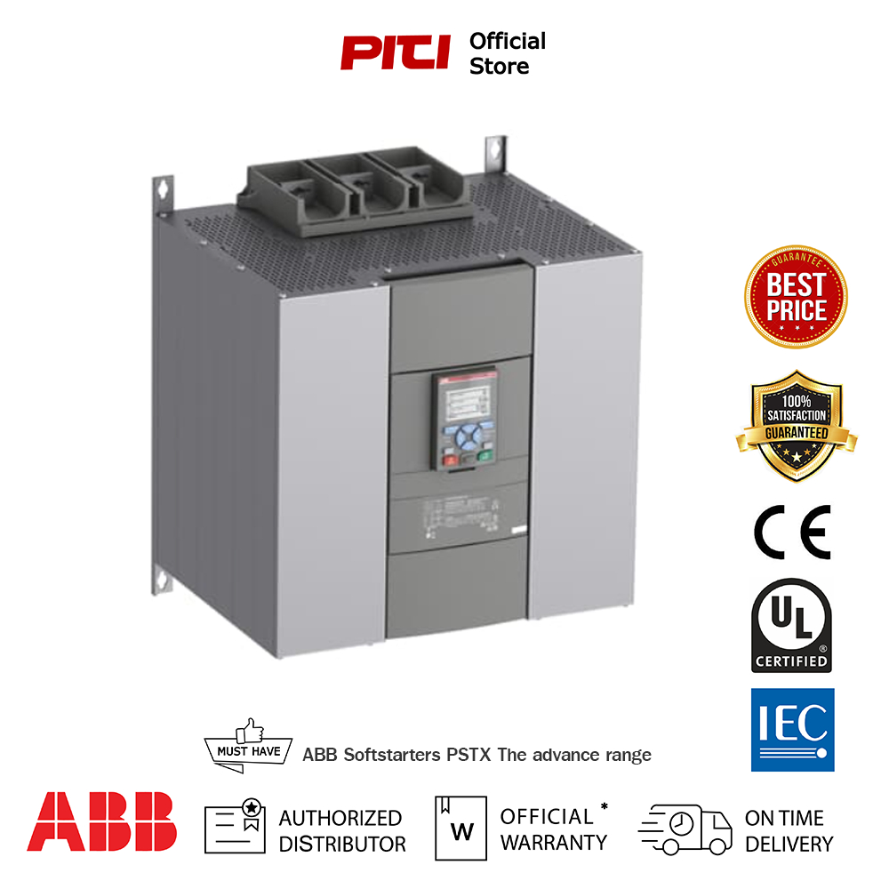 ABB Softstarter PSTX720-600-70 (720A 400kW) ซอฟสตาร์ทเตอร์ ใช้ควบคุมมอเตอร์ PSTX The advance ...