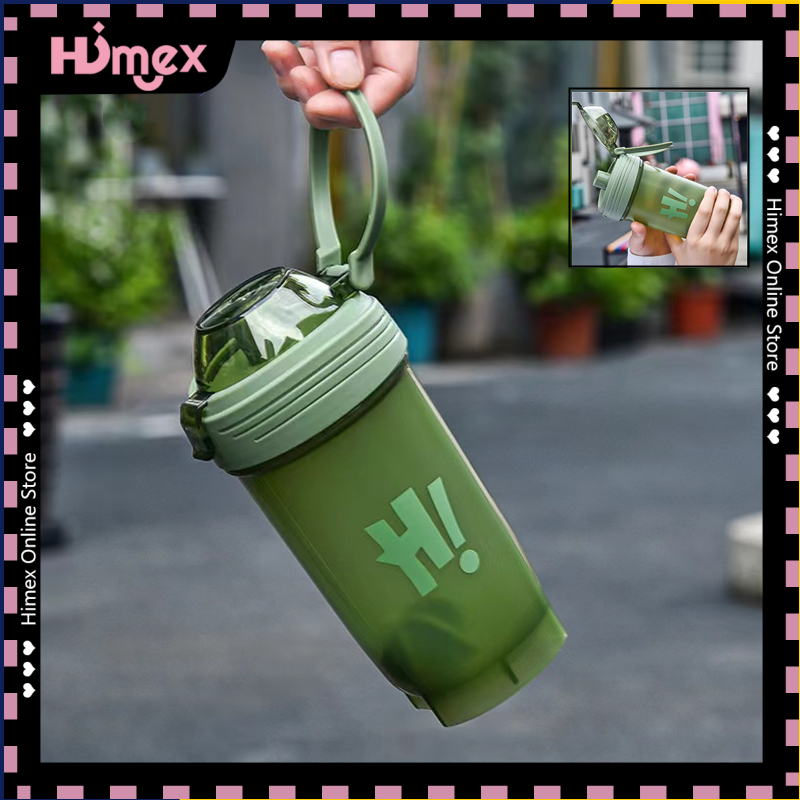 Himex แก้วเชค แก้วชงโปรตีน แก้วเขย่าเวย์ 500ml มีขีดบอกปริมาณ Shaker Cup แก้วเชคโปรตีน ขนาด ...