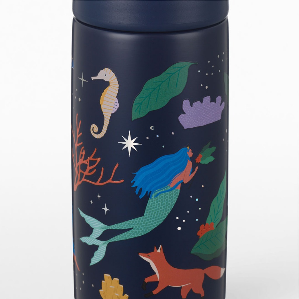 Starbucks Stainless Steel Siren & Woodland Water Bottle 16oz. ขวดน้ำสตาร์บัคส์สแตนเลสสตีล ขนาด ...