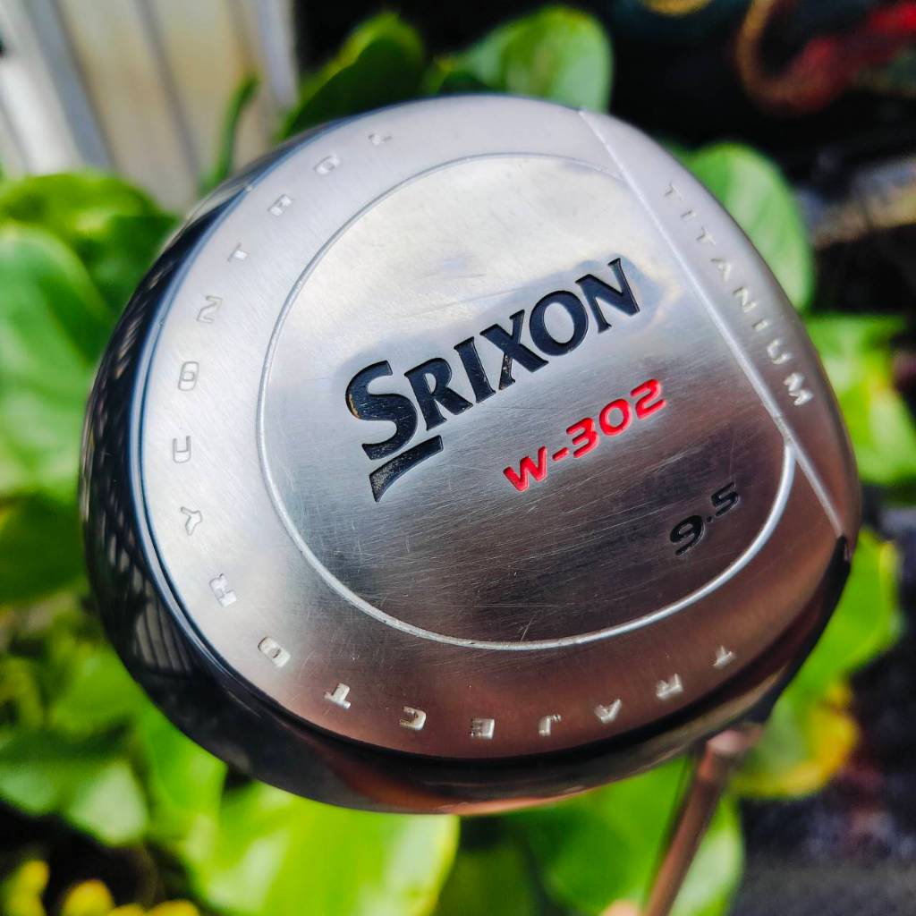 [ผ่อน] Driver SRIXON W-302 องศา 9.5 ก้าน SV-301 FLEX R วัสดุ TITANIUM พรีเมี่ยมของญี่ปุ่น ไม้ ...