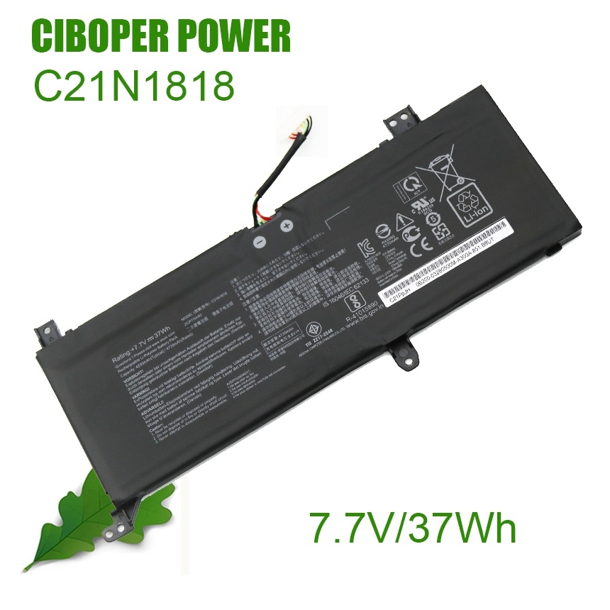 CP Original แบตเตอรี่ C21N1818 7.7V/37Wh สำหรับ VivoBook 14 X412 X412DA ...
