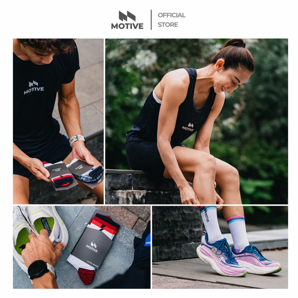 MOTIVE SOCK ถุงเท้าวิ่ง รุ่น Ultra Sport Shadow ระดับหน้าแข้ง ถุงเท้ากีฬา ถุงเท้าวิ่ง | Shopee ...