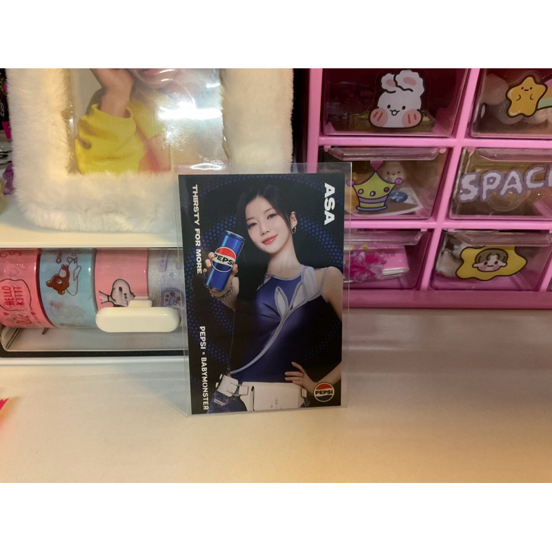 photo card baby monster ASA ของแท้จากPepsi | Shopee Thailand