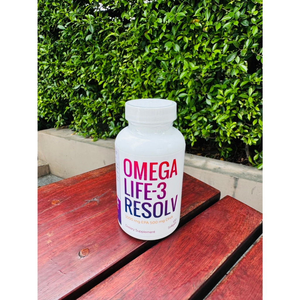 Omega life 3 Resolv Unicity โอเมก้า น้ำมันปลาบริสุทธิ์ #Expire 2026 ...