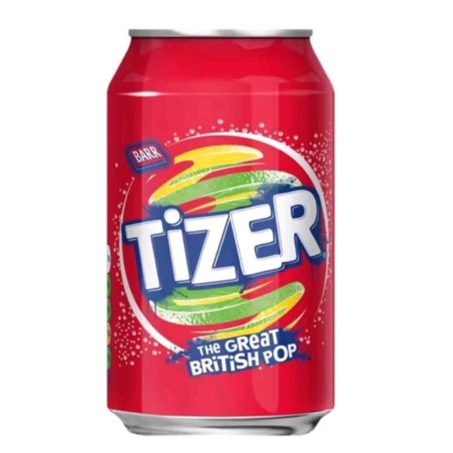 Tizer Sparkling Fruit Juice - 330ml Can น้ำผลไม้ซ่าส์ Tizer - กระป๋อง ...