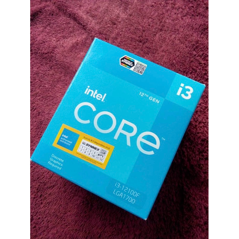 CPU(ซีพียู) Intel Core i3 12100F 3.3 GHz (SOCKET LGA 1700) มือสอง ...