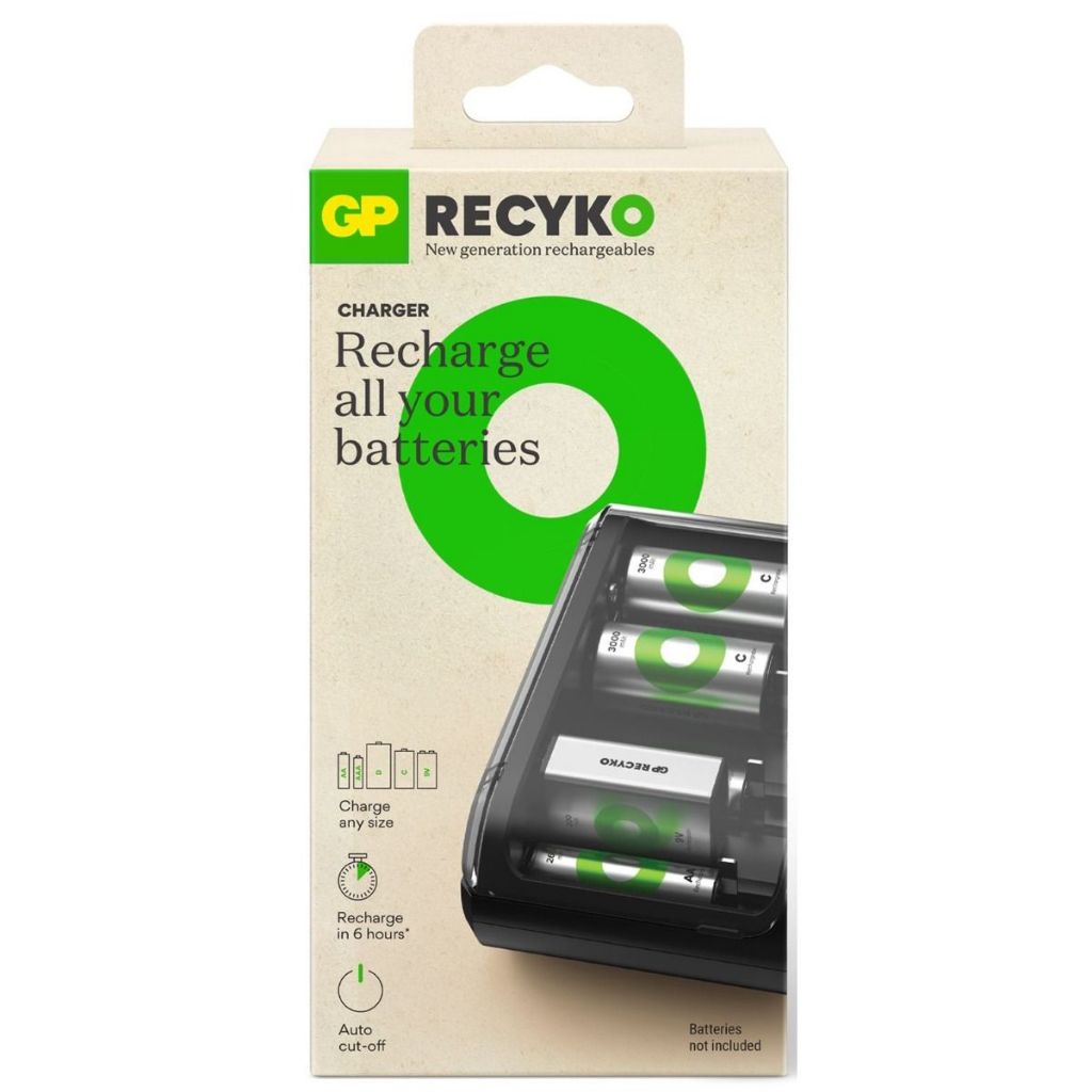 GP Universal Charger แท่นชาร์จยูนิเวอแซล ชาร์จได้หลายขนาด AA/AAA/C/D/9V ...