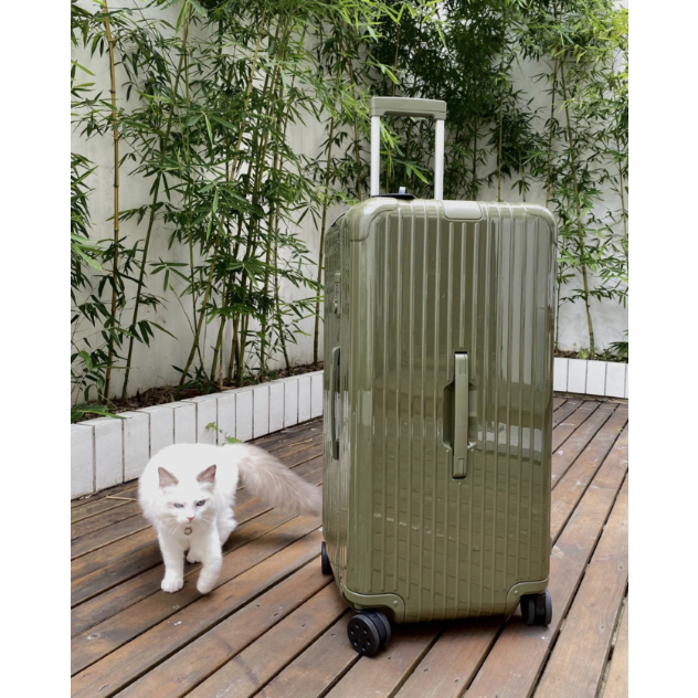 RIMOWA Essential Trunk 33 inches cactus green suitcase | Shopee Thailand