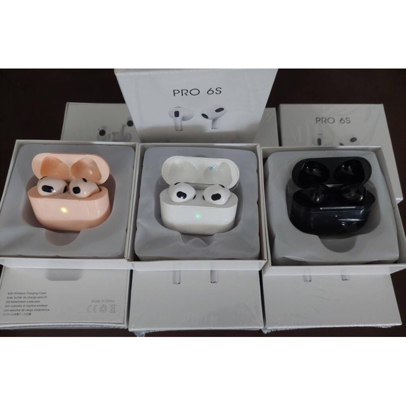 หูฟังบลูทูธ งานเทียบ รุ่น Pro 6S | Shopee Thailand