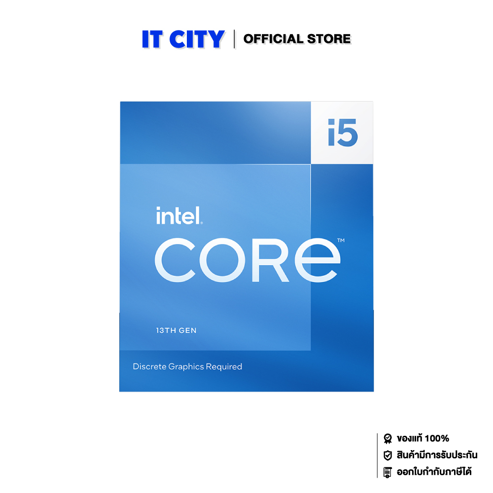 INTEL CORE i5-13400F 2.50 GHZ (10C/16T) LGA1700 (3Y) CU2-000456 หน่วย ...